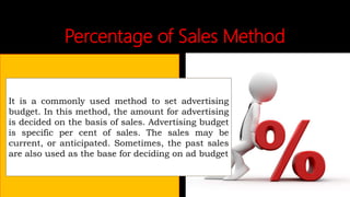 Methods to setting the total promotion budget | PPTX