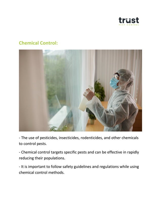 Methods Used for Pest Control | PDF