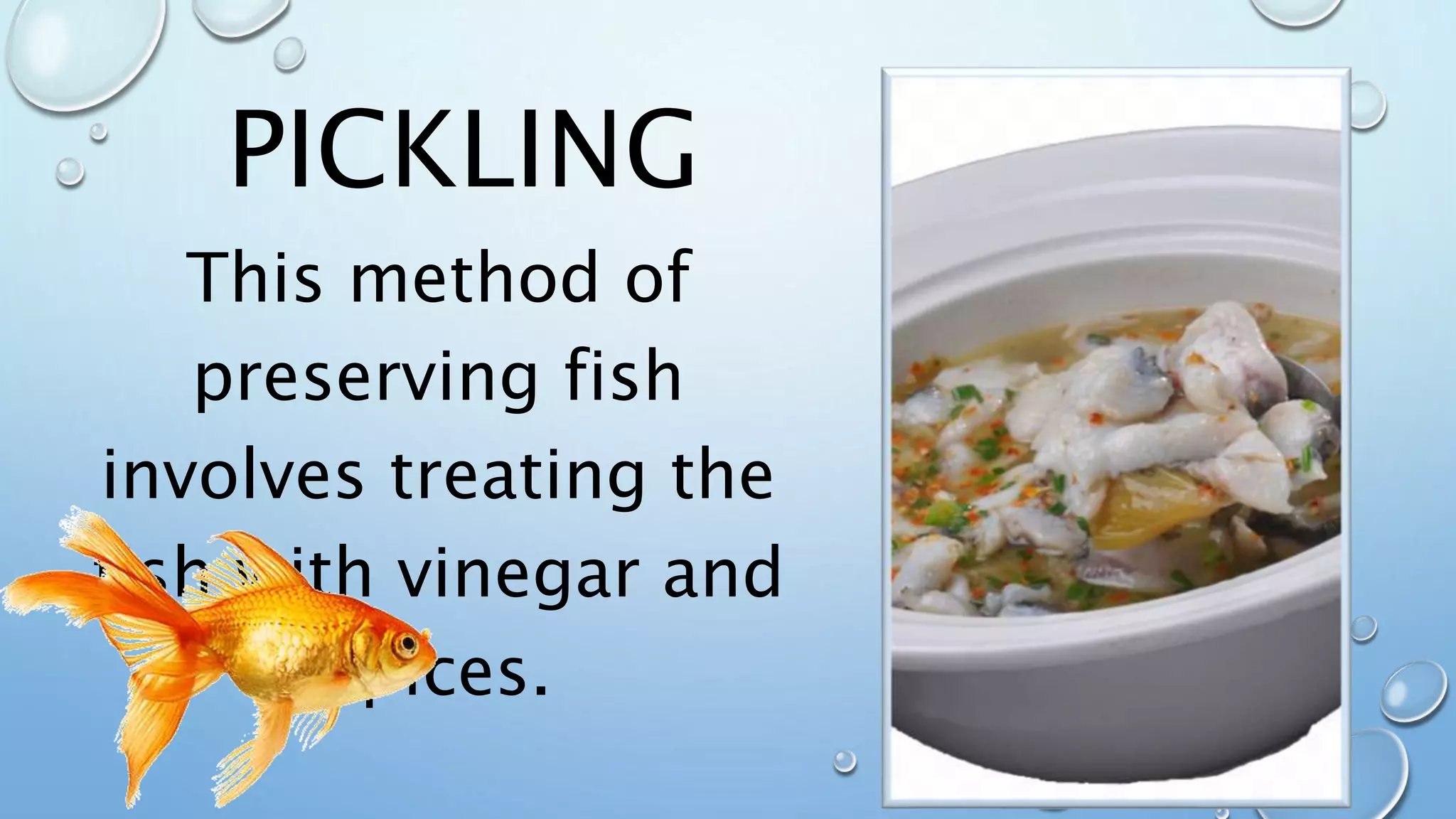 Methods used in fish curing | PPTX