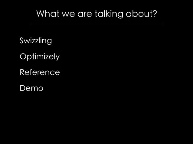 Method swizzling | PPT