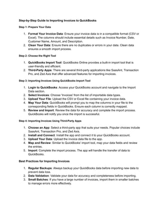 Method to Import Invoices to QuickBooks_ A Comprehensive Guide.pdf