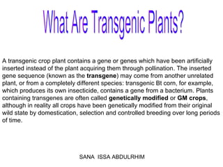 The methods of plants transformation | PPT