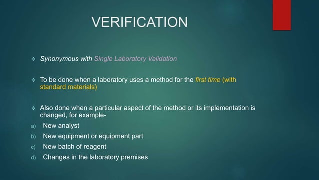 Method validation | PPT