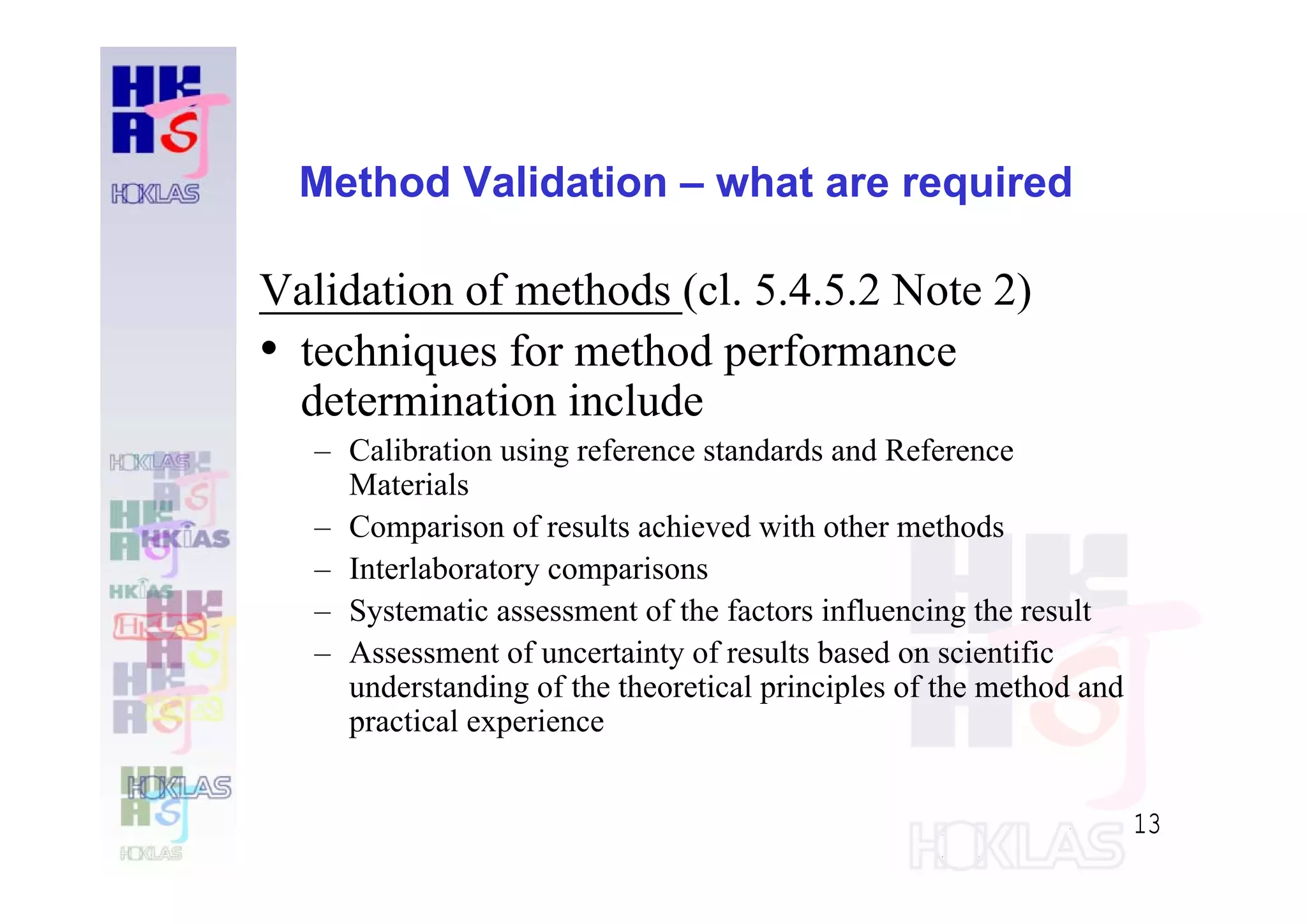 Method Validation And Verification Pdf Education