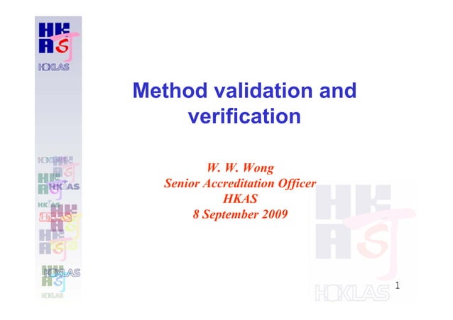 Method validation and Verification .pdf | Education