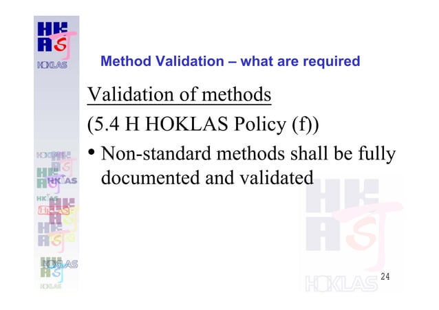 Method Validation And Verification Pdf Education