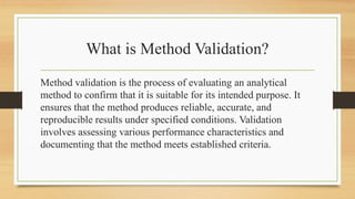 Method Validation Guidelines-2.pptx ISO ICH and USP | PPTX