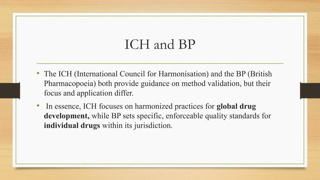 Method Validation Guidelines-2.pptx ISO ICH and USP | PPTX