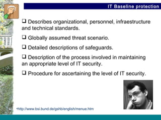 Metholodogies and Security Standards | PPT