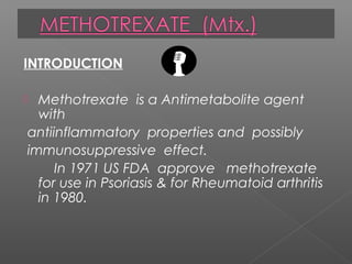 Methotrexate Mechanism Of Action Schematic