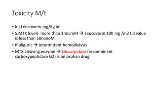Methotrexate | PPTX