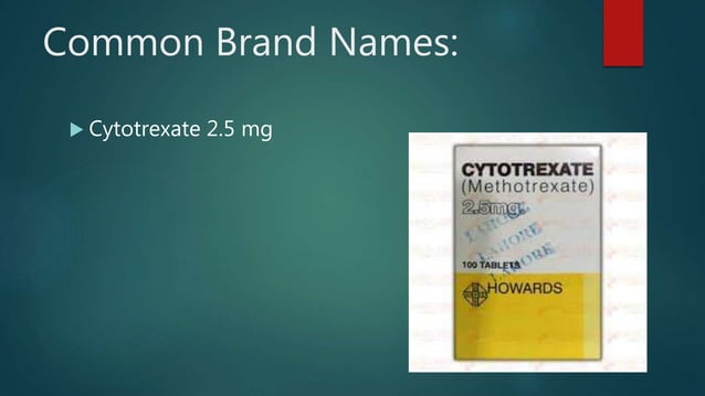 Methotrexate | PPT