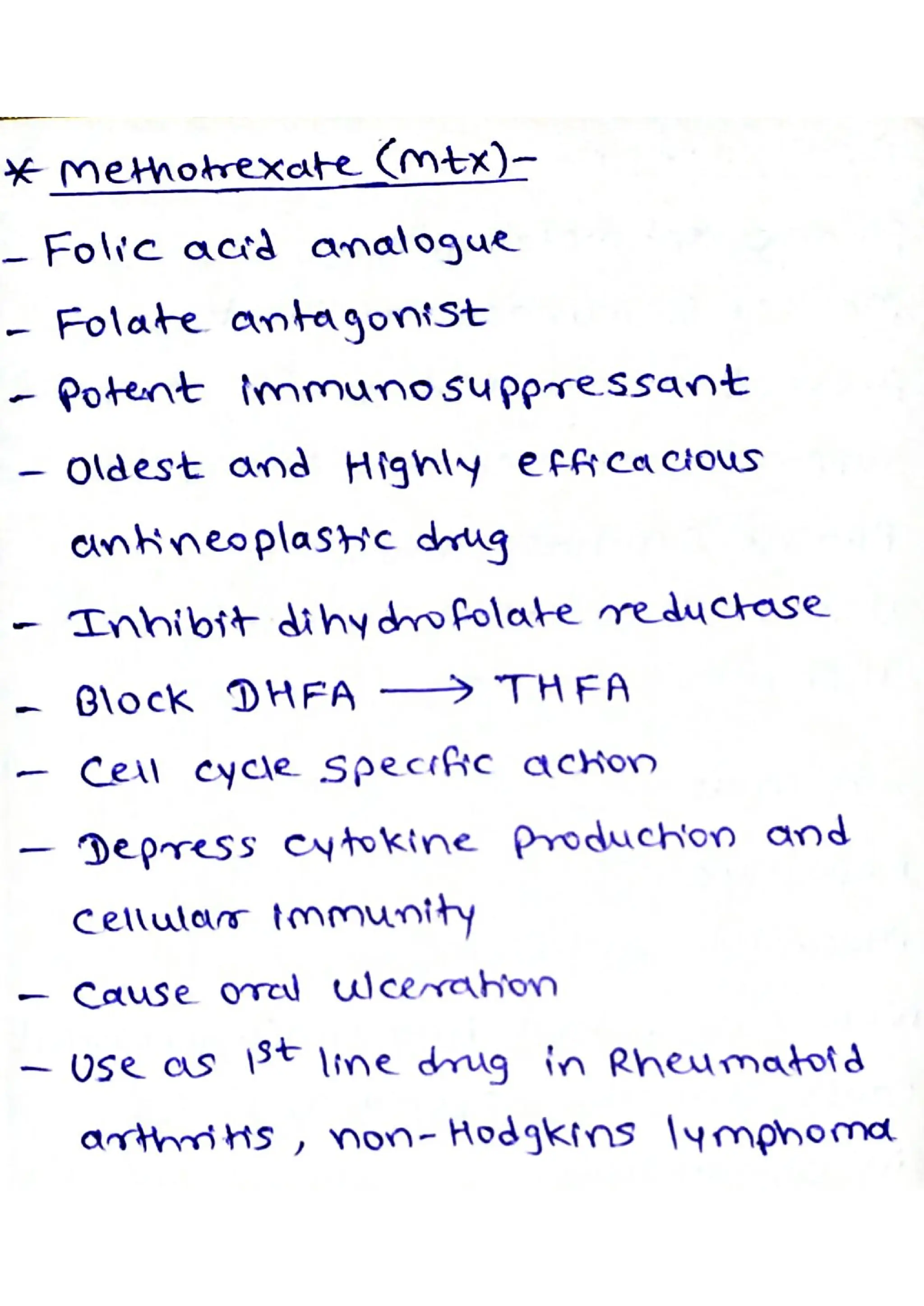 Methotrexate | PDF
