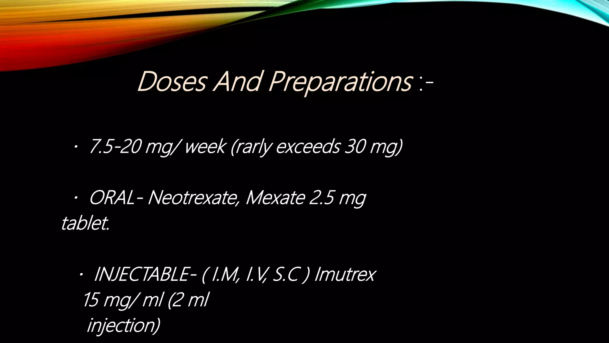 Methotrexate drug | PPTX