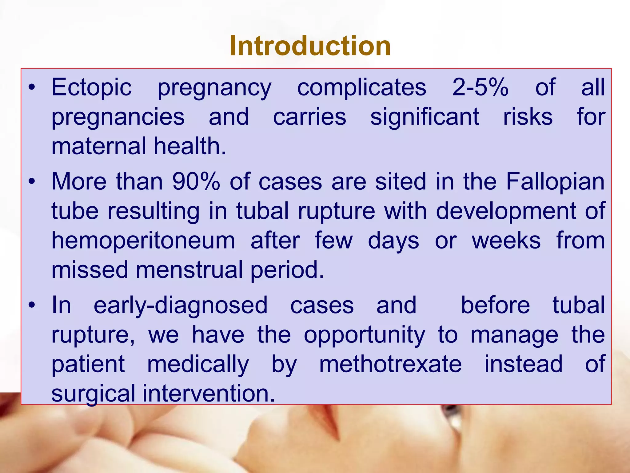 Methotrexate in ectopic pregnancy prof.salah roshdy | PDF