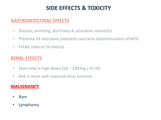 Methotrexate - A Comprehensive Drug Review in Dermatology | PPTX