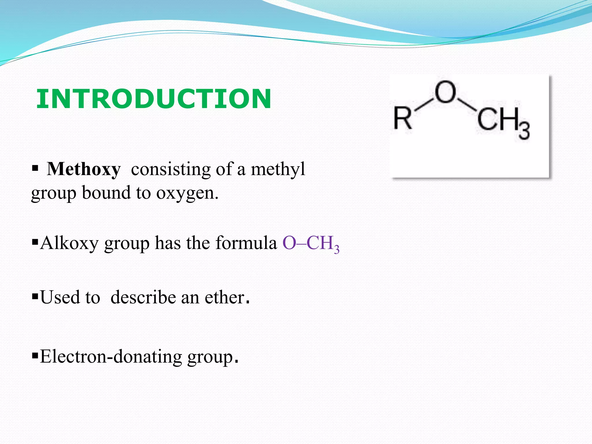 Methoxy group | PPTX