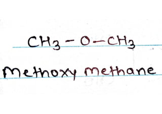 Methoxy methane | PDF | Chemistry | Science
