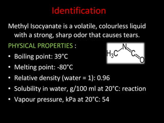 Methyl Iscoyanate | PPT