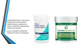methylcellulose and cellulose acetate.ppt