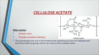 methylcellulose and cellulose acetate.ppt