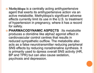 Methyldopa | PPTX | Pharmaceutical Drugs | Medical Health