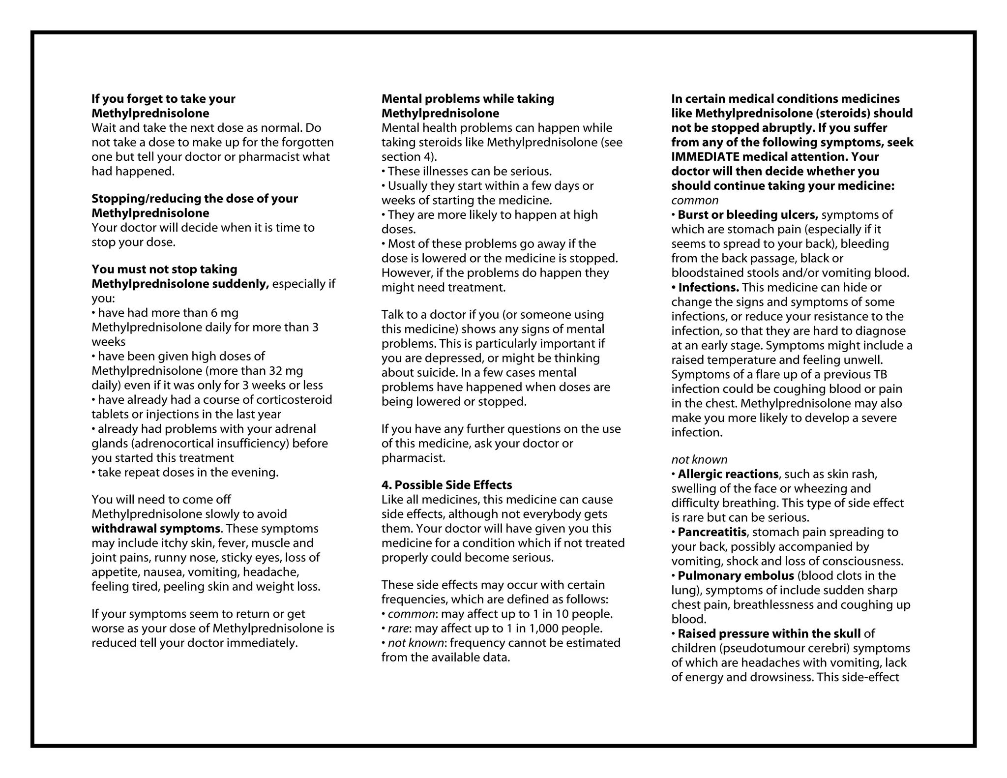 Methylprednisolone 2 mg and 4 mg tablets pil, taj pharmaceuticals ...