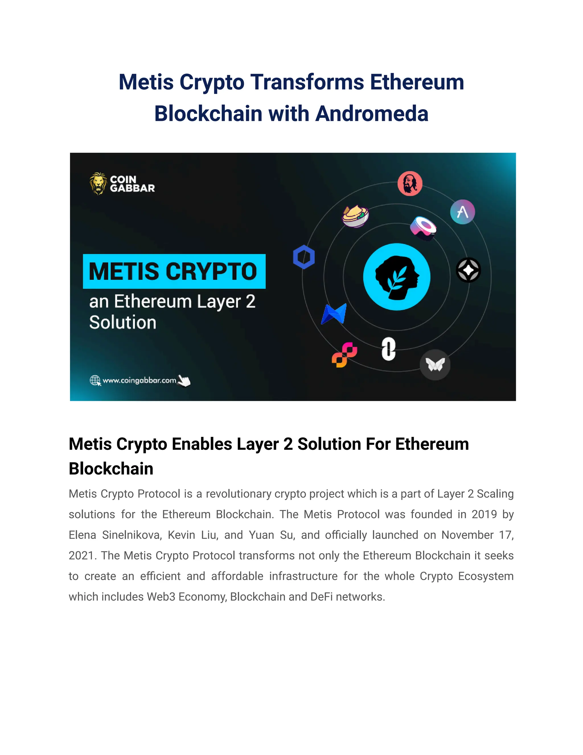 Metis Crypto Transforms Ethereum Blockchain with Andromeda.pdf