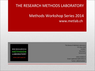 Research Methods Workshop, Discourse Analysis | PPT