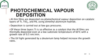 Chemical Vapour Deposition | PPTX