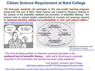 Citizen Science in the Introductory Classroom | PPT