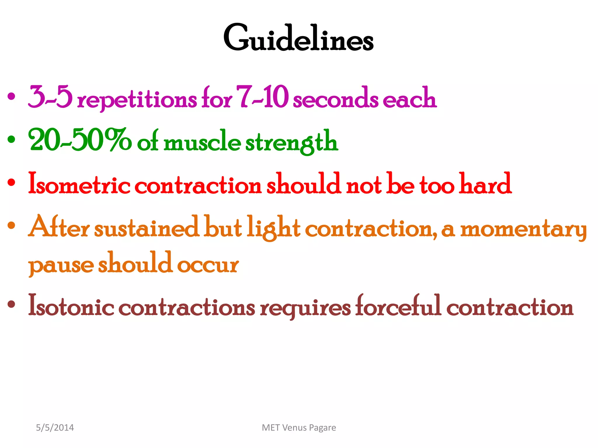 Muscle Energy Technique (MET) | PPTX
