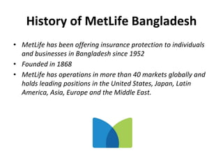 Met life bangladesh | PPTX