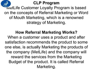 Metlife Official CLP Plan | PPT | Personal Taxes | Personal Finance