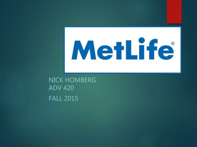Metlife DIgital Campagin | PPT