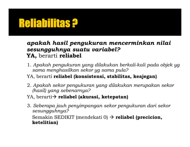 metodologi penelitian kedokteran dan keperawatan validitas dan ...