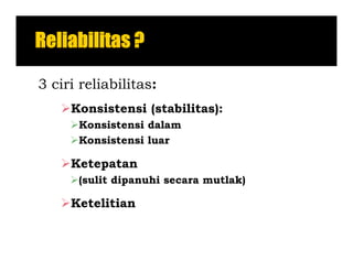 metodologi penelitian kedokteran dan keperawatan validitas dan ...
