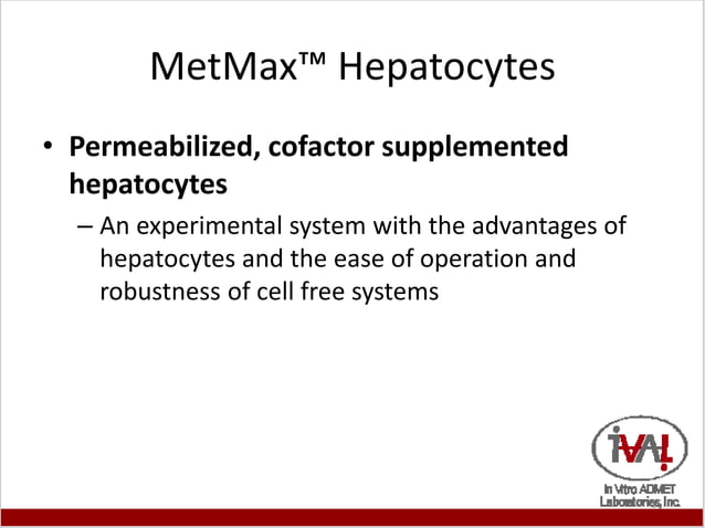 Webinar Slide - MetMax Hepatocytes and Enterocytes 09-20-17 | PDF