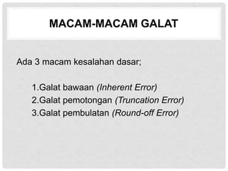 MetNum2-Deret_Taylor+Analisis_Galat.ppt