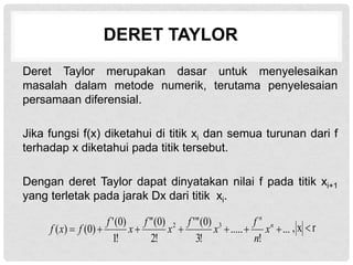 MetNum2-Deret_Taylor+Analisis_Galat.ppt