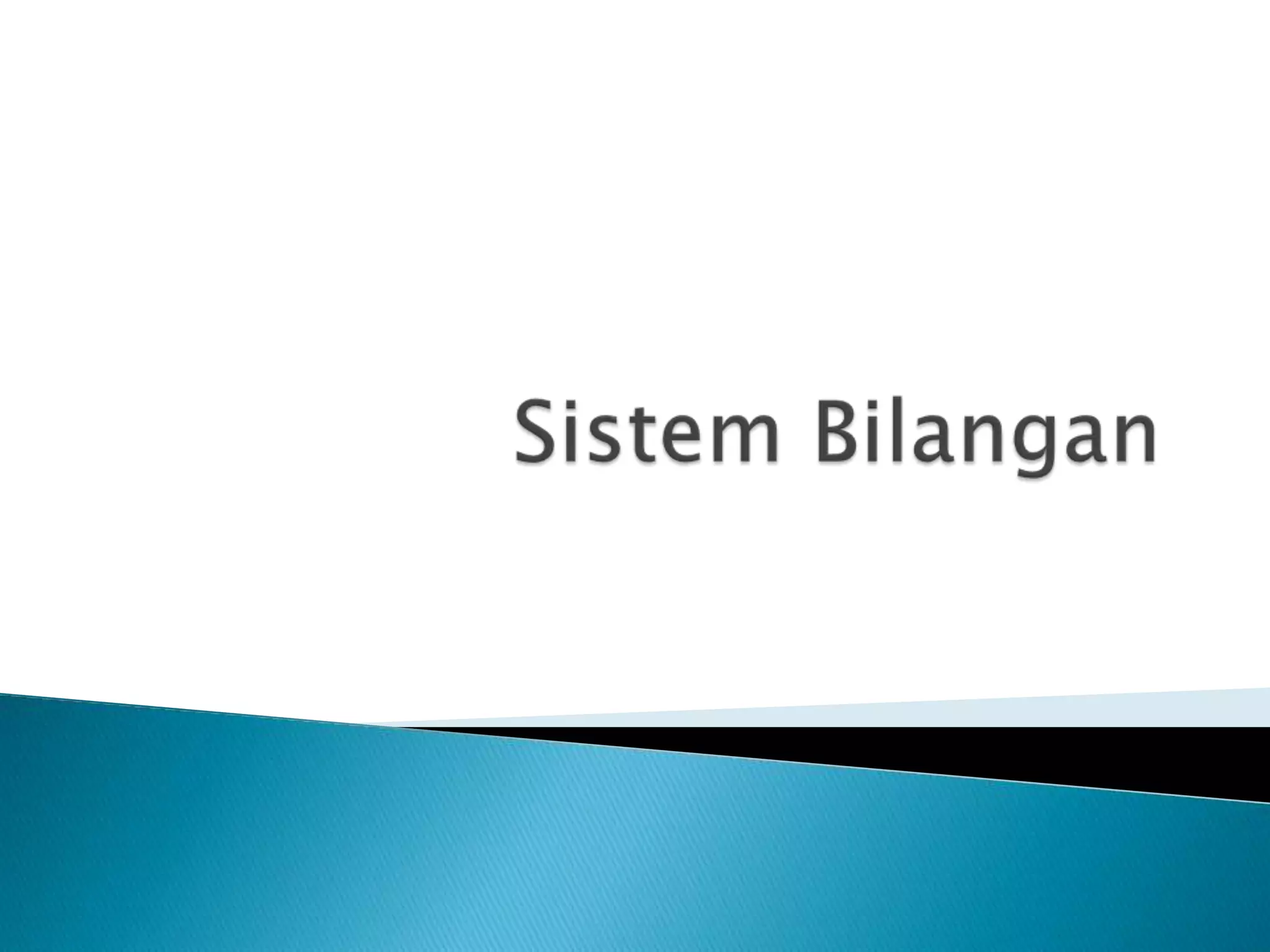Metnum 2013 sistem bilangan | PPT