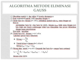 MetNum4-Penyelesaian_Persamaan_Linier_Simultan_baru.ppt