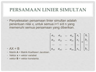 MetNum4-Penyelesaian_Persamaan_Linier_Simultan_baru.ppt