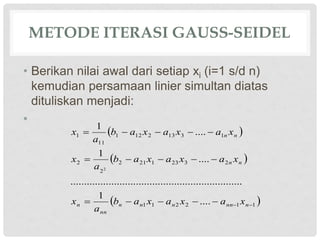 MetNum4-Penyelesaian_Persamaan_Linier_Simultan_baru.ppt