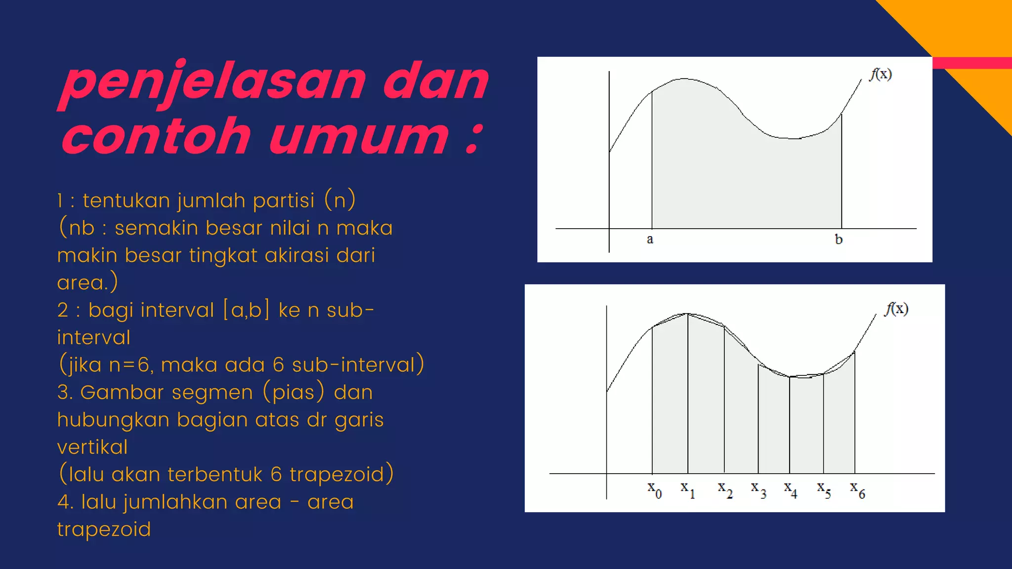 Metode Numerik : Trapezoidal Rule | PPTX