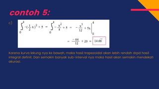 Metode Numerik : Trapezoidal Rule | PPTX