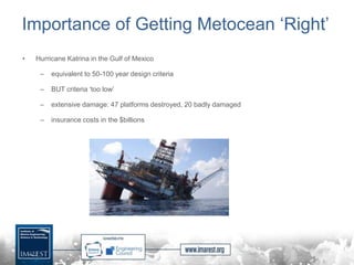 Introduction to Metocean: Quantifying the impact and effect of weather ...