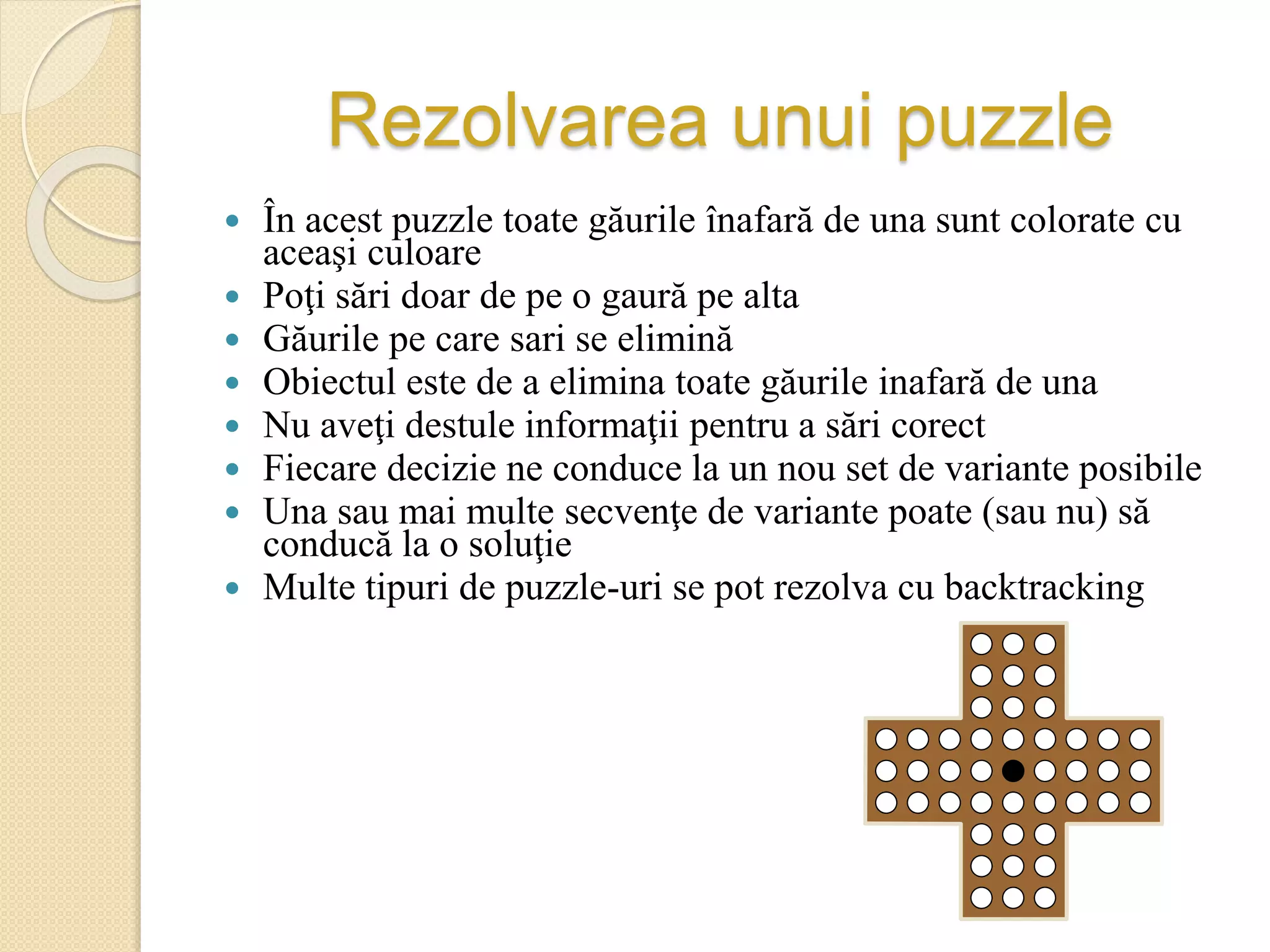 Metoda backtracking | PPTX