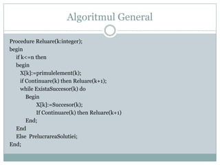 Metoda backtracking | PPTX