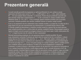 Metoda backtracking(1) | PPT